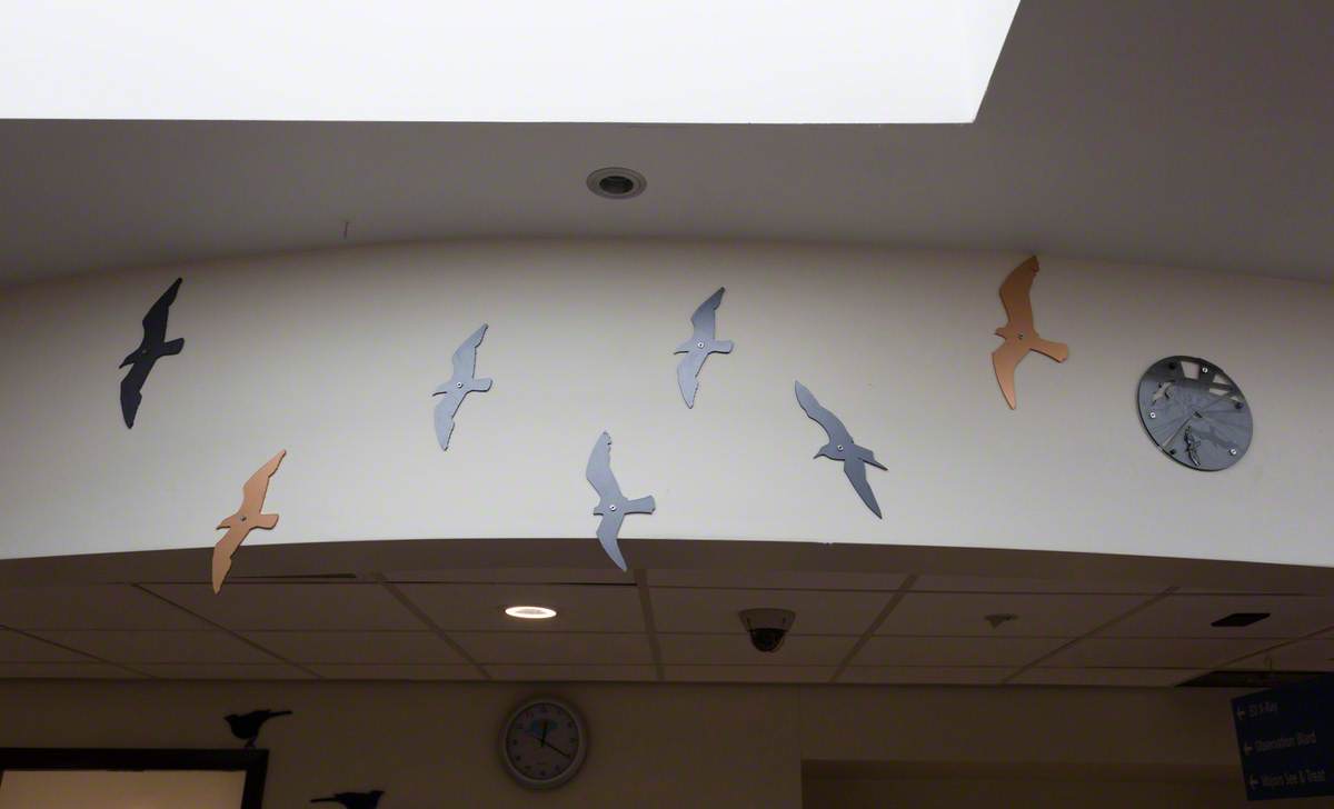 Navigation Mapping Flight Borders Migration | Art UK