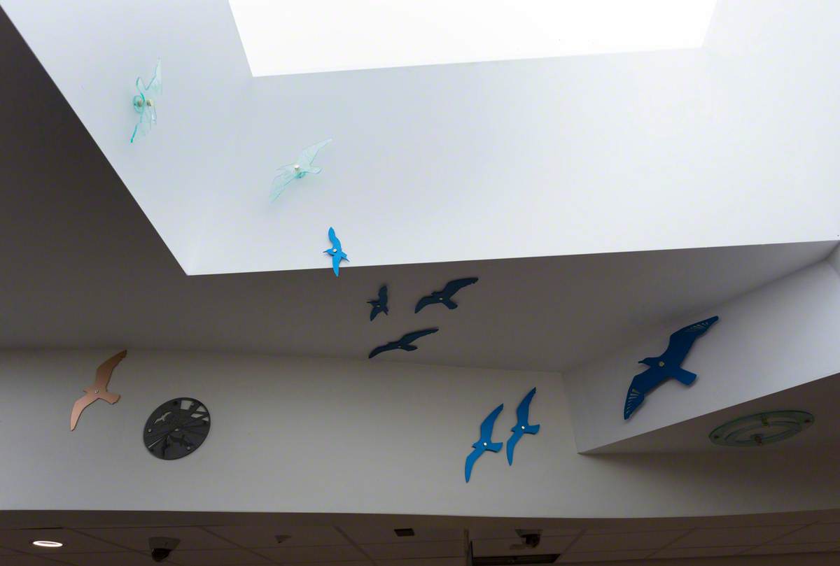 Navigation Mapping Flight Borders Migration | Art UK