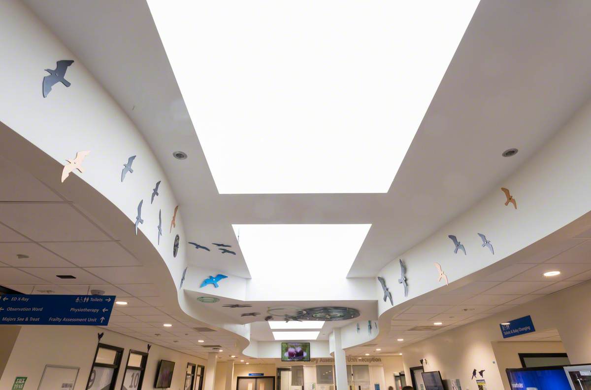 Navigation Mapping Flight Borders Migration | Art UK