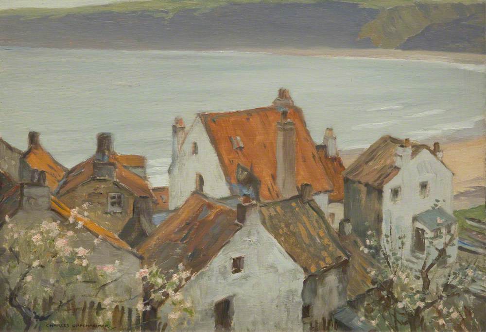 A Grey Morning, Runswick Bay, North Yorkshire | Art UK