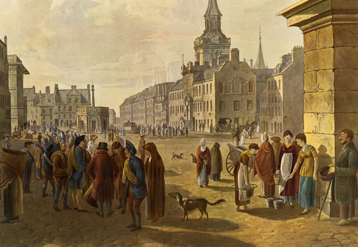 The Castlegate, Aberdeen, In 1800 | Art UK
