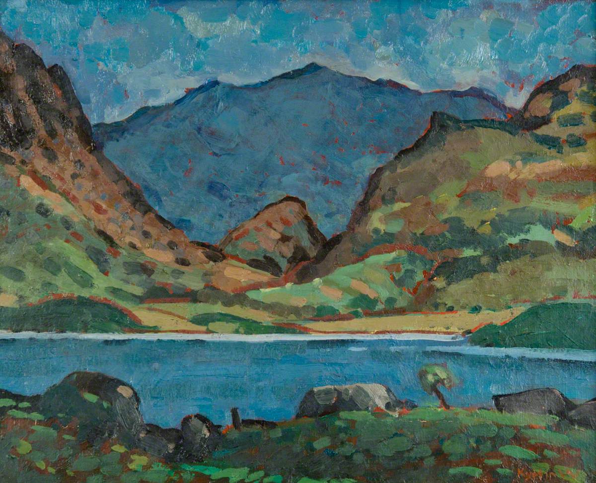 Snowdon from Llyn Nantle | Art UK