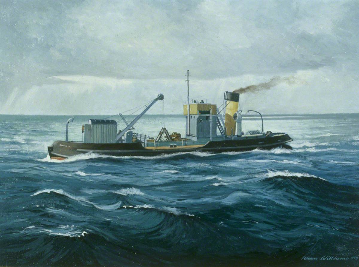 Steam Dredger 'Seiont II' | Art UK