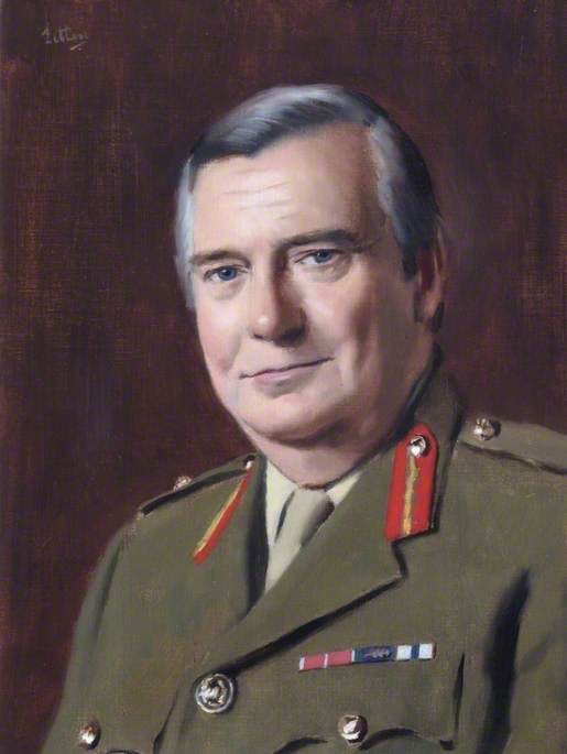 Major General A. C. Bate, Commandant (1977–1979) | Art UK