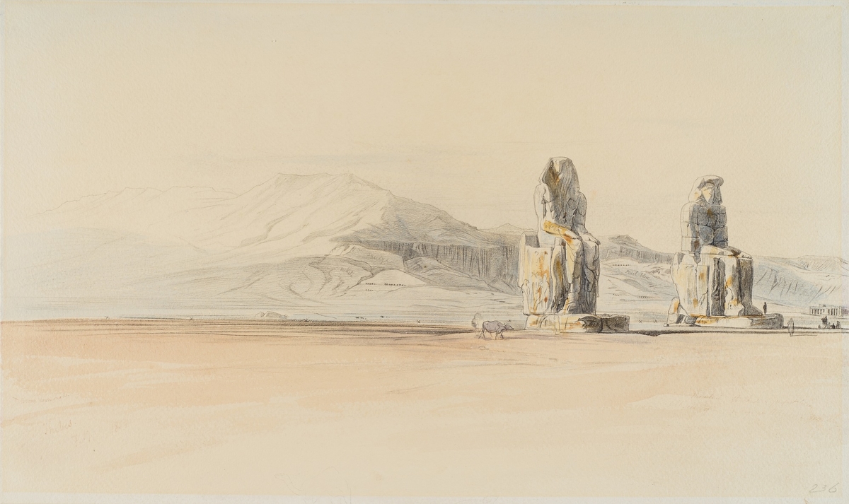 The Colossi of Thebes | Art UK