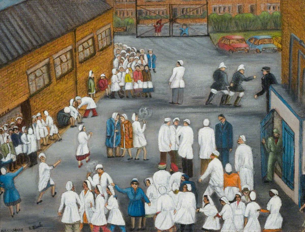 Bomb Scare, Fire Scare (The Meltis Factory) | Art UK