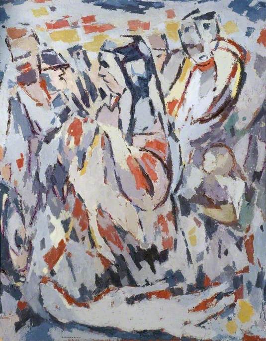 Group of Figures, Woman in Profile at Centre* | Art UK