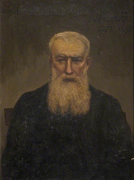 John Buswell Hensman, Clerk to the Magistrates (1879–1898) | Art UK
