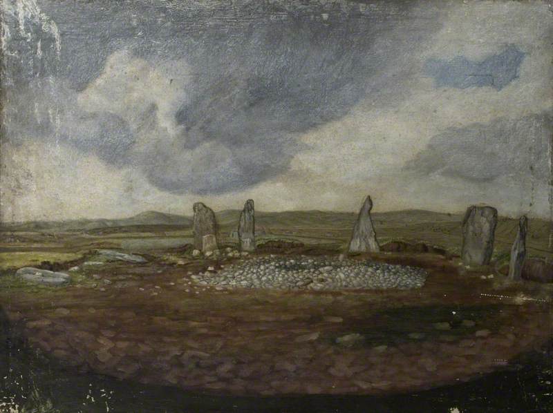 Cairn and Standing Stones | Art UK
