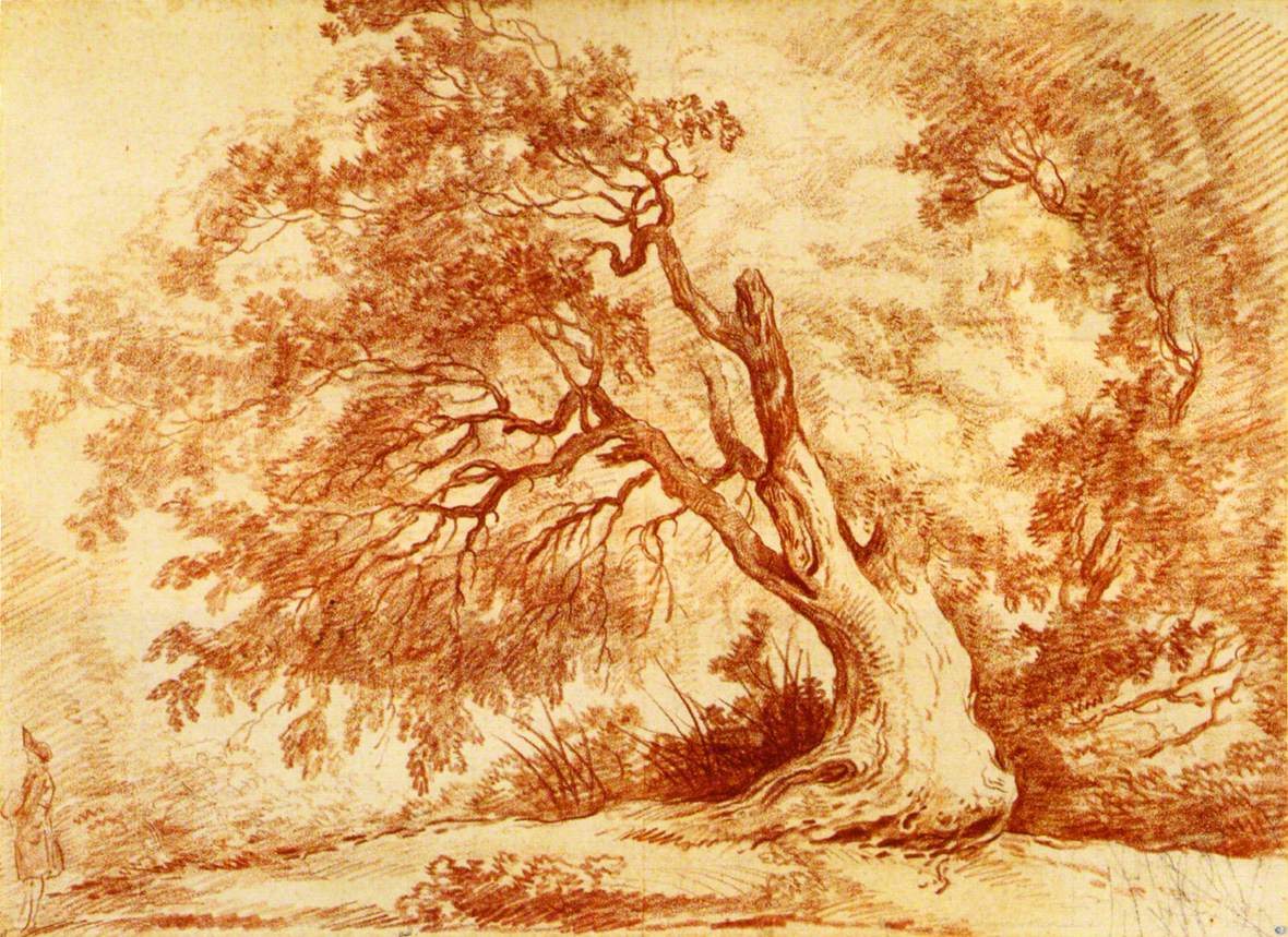Study of a Tree with a Figure | Art UK