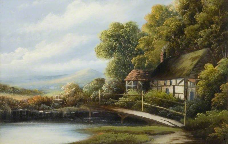 Cottage Scene - Wikidata