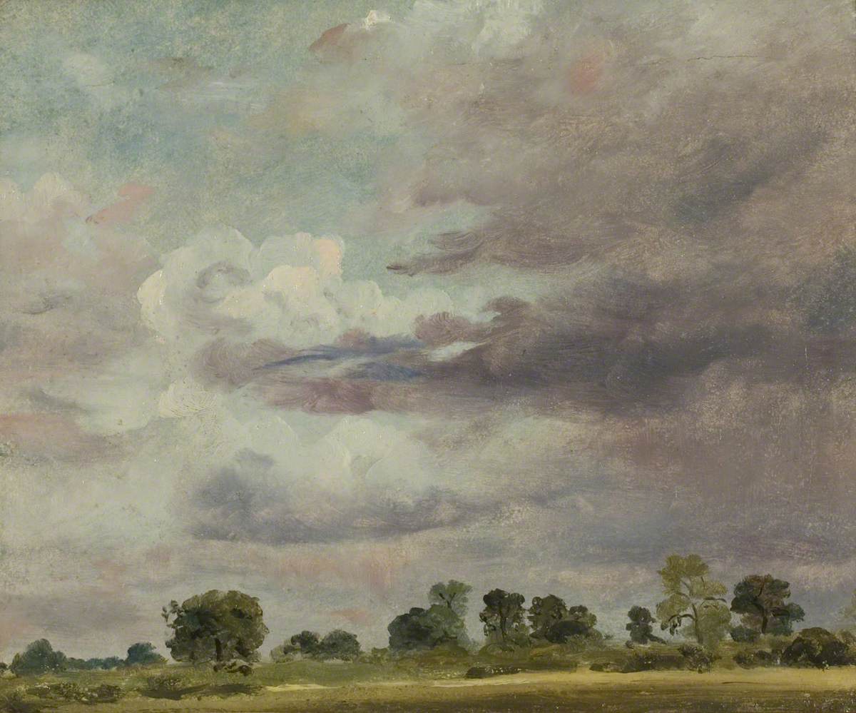 Study of Clouds with a Low Horizon | Art UK