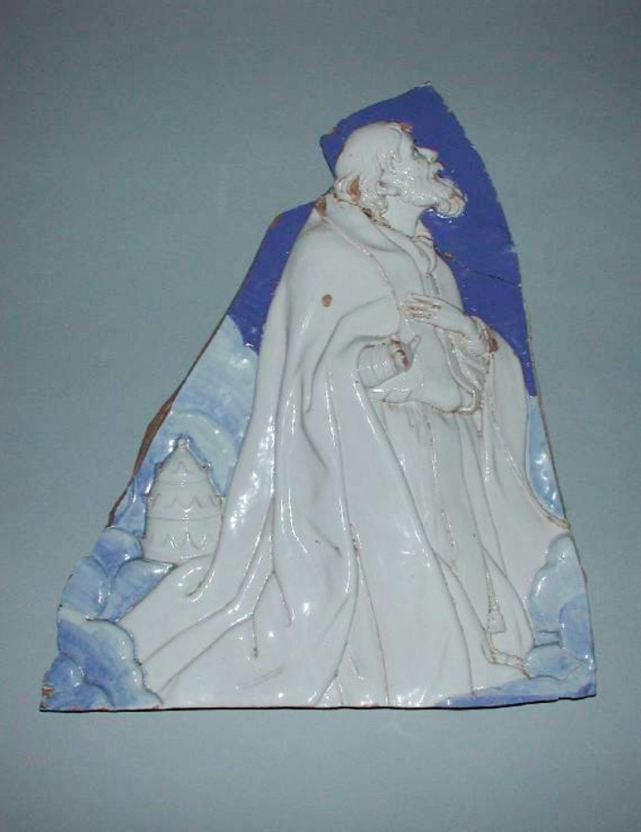 Kneeling Pope | Art UK