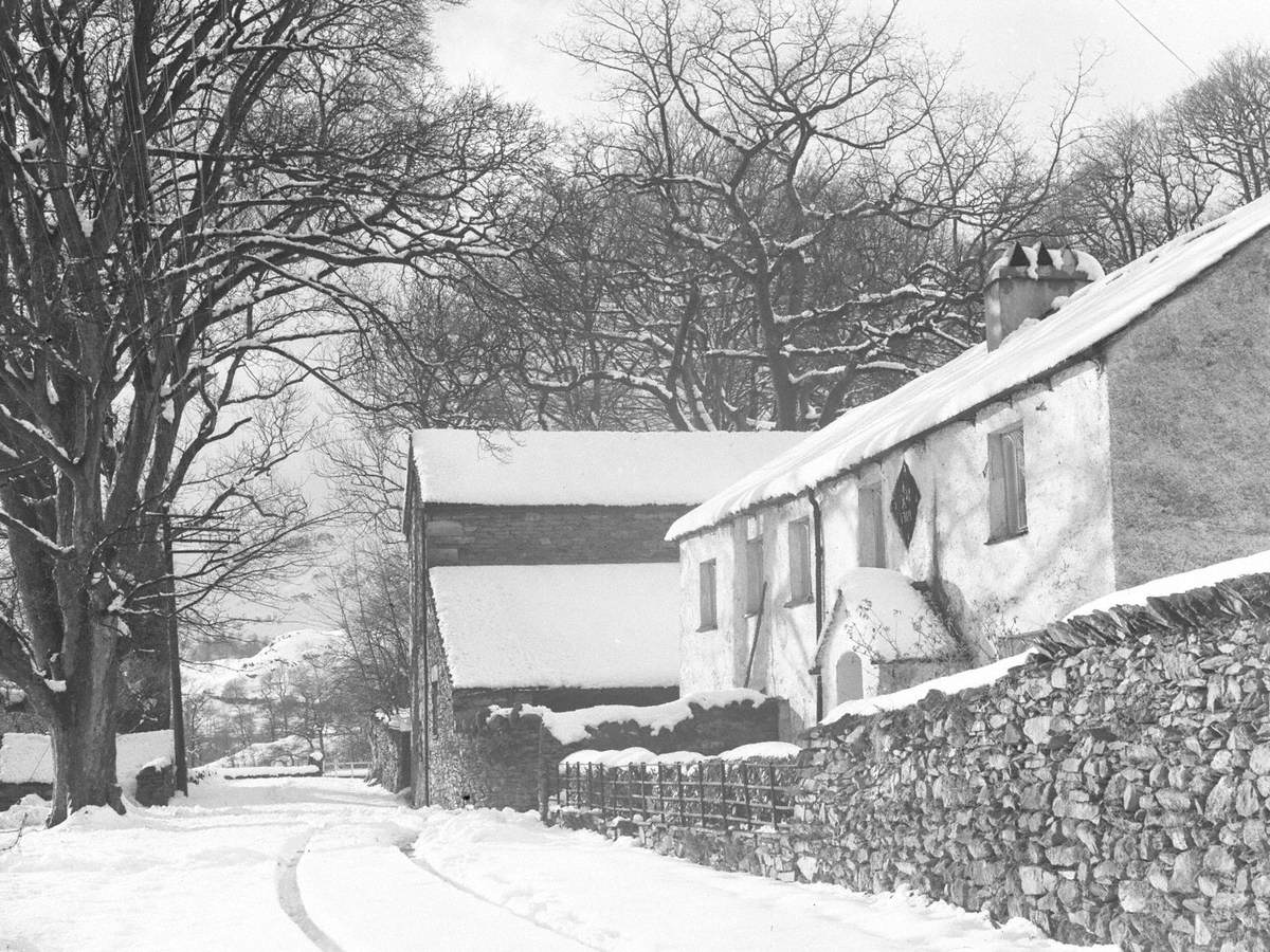 Nab Cottage, Rydal in Winter | Art UK
