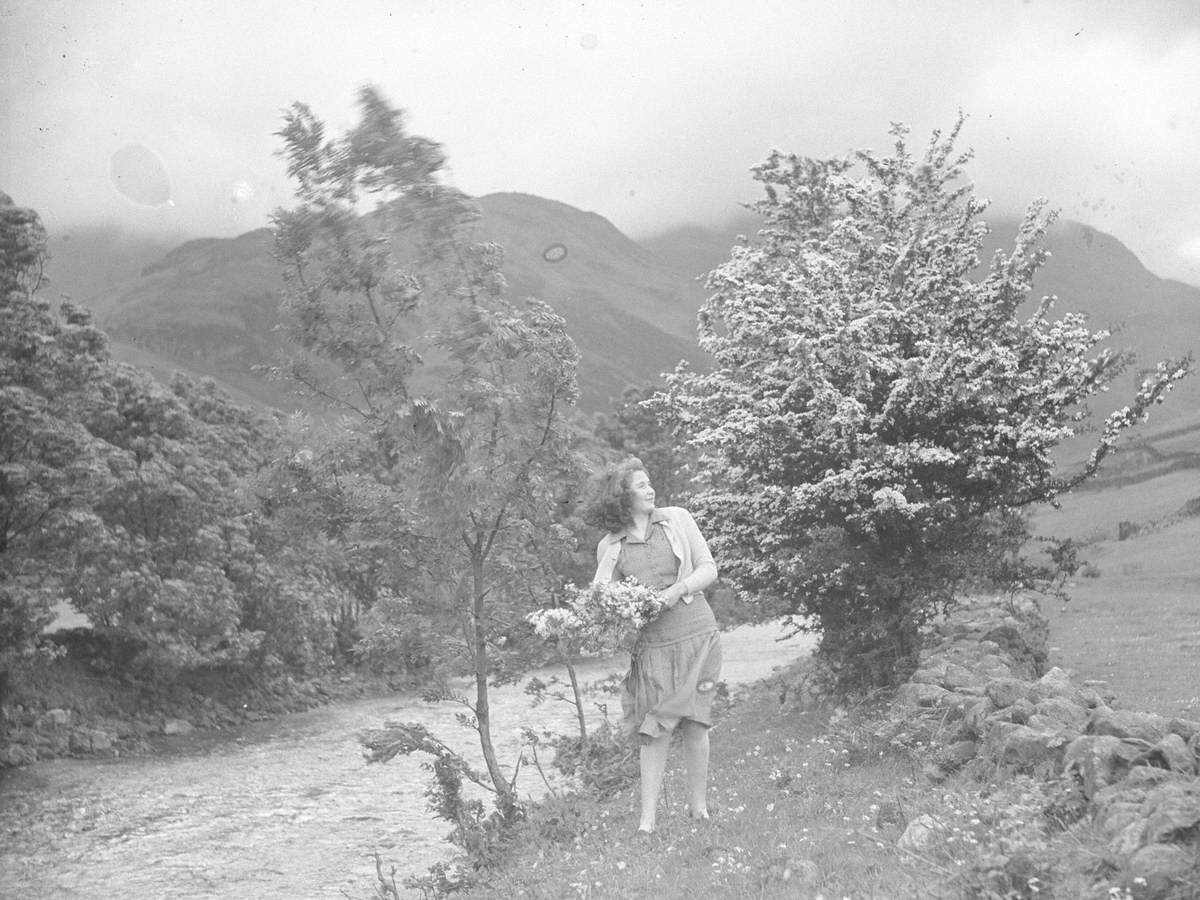 Girl Collecting Flowers | Art UK