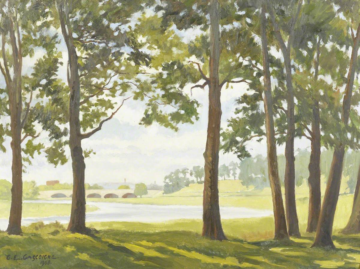 Eden Bridge from Rickerby Park, Carlisle | Art UK