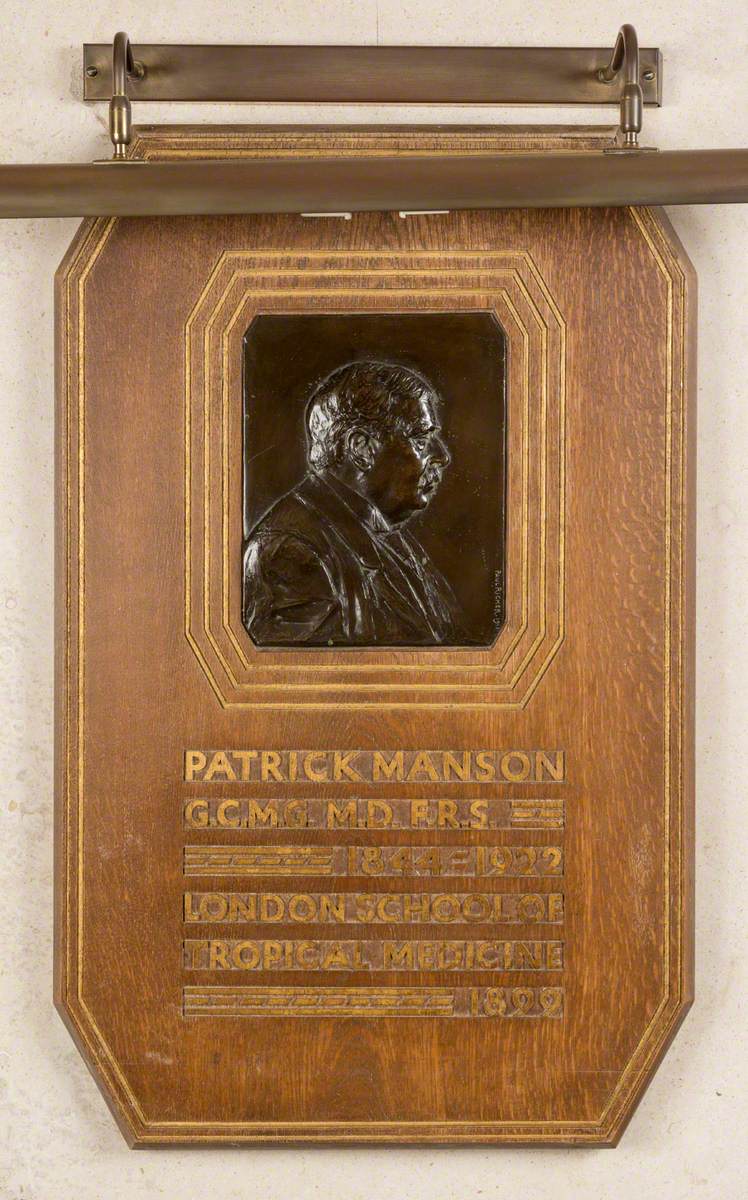 Sir Patrick Manson (1844–1922) Tablet | Art UK