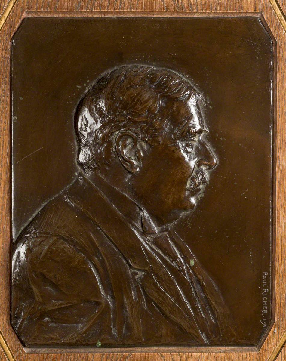 Sir Patrick Manson (1844–1922) Tablet | Art UK