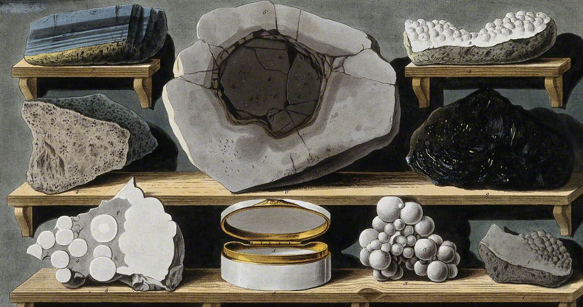 Specimens of Stone and Volcanic Matter Found on Mount Vesuvius ...