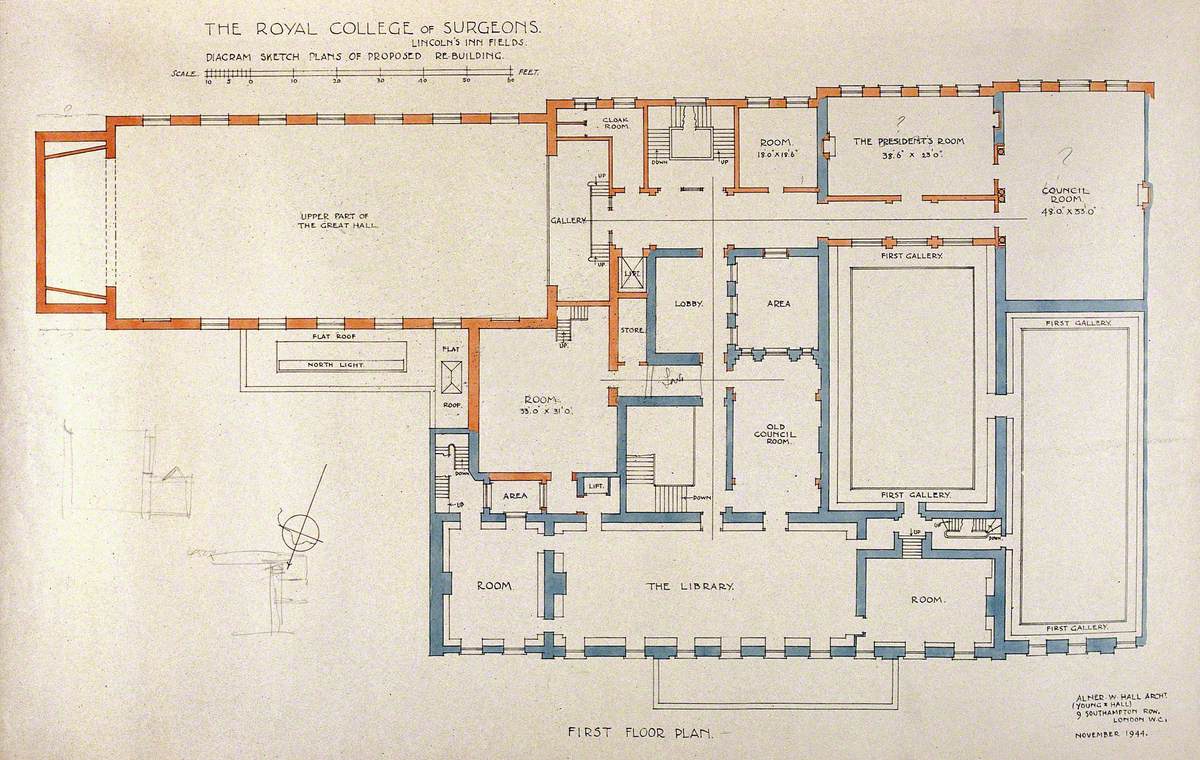 Proposed Rebuilding of the Royal College of Surgeons of England: Plan ...