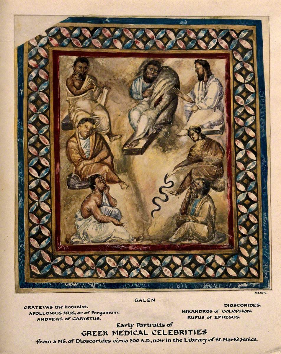 Seven Named Physicians and Botanists of the Classical World | Art UK