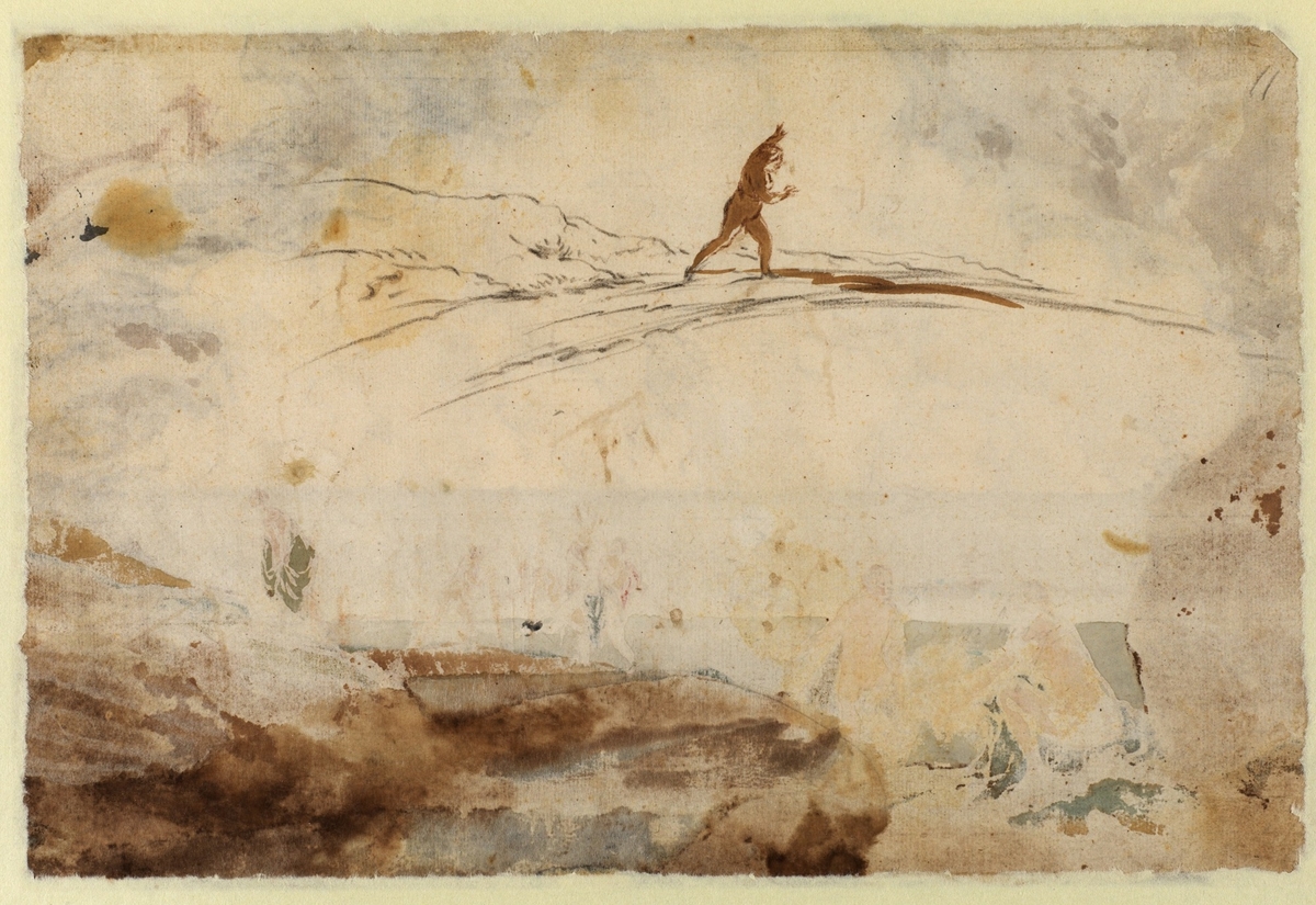 Women Bathing by a Grotto in a Rocky Landscape | Art UK