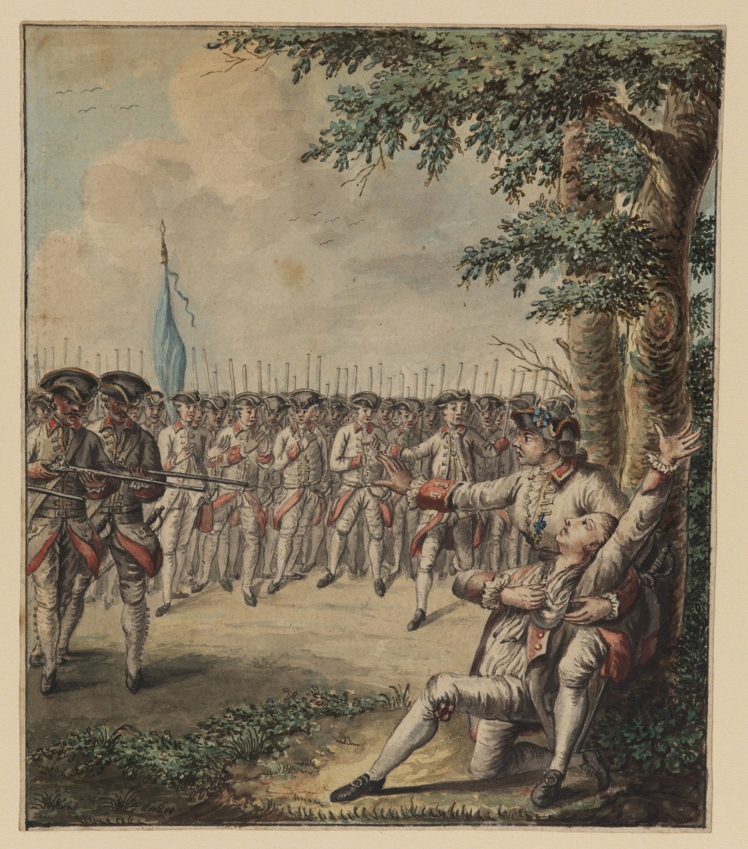 Military Execution Being Halted (?) | Art UK