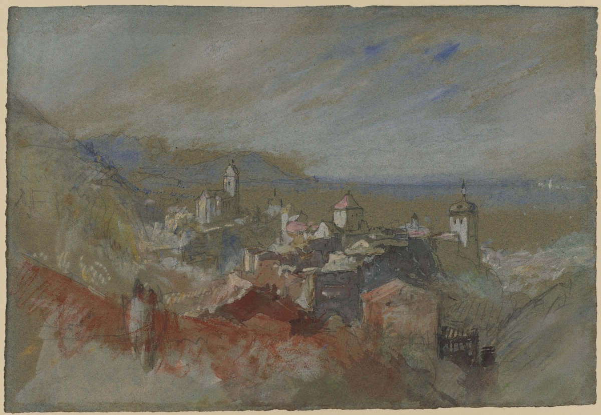 View of Bregenz (formerly 'View of Locarno') | Art UK