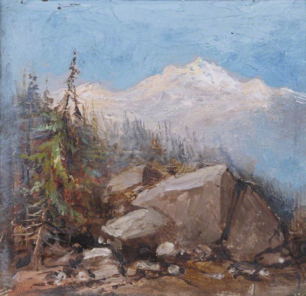 View of the Alps | Art UK