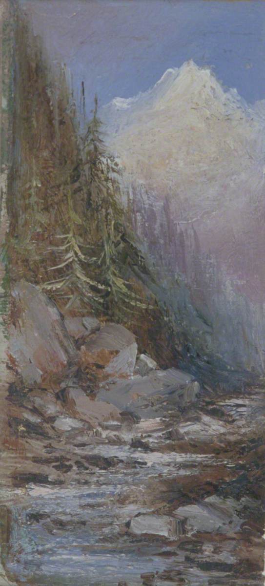 View of the Alps | Art UK