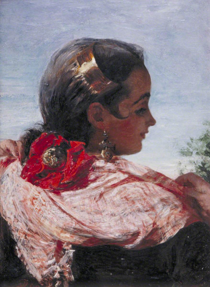 Head of a Spanish Girl | Art UK