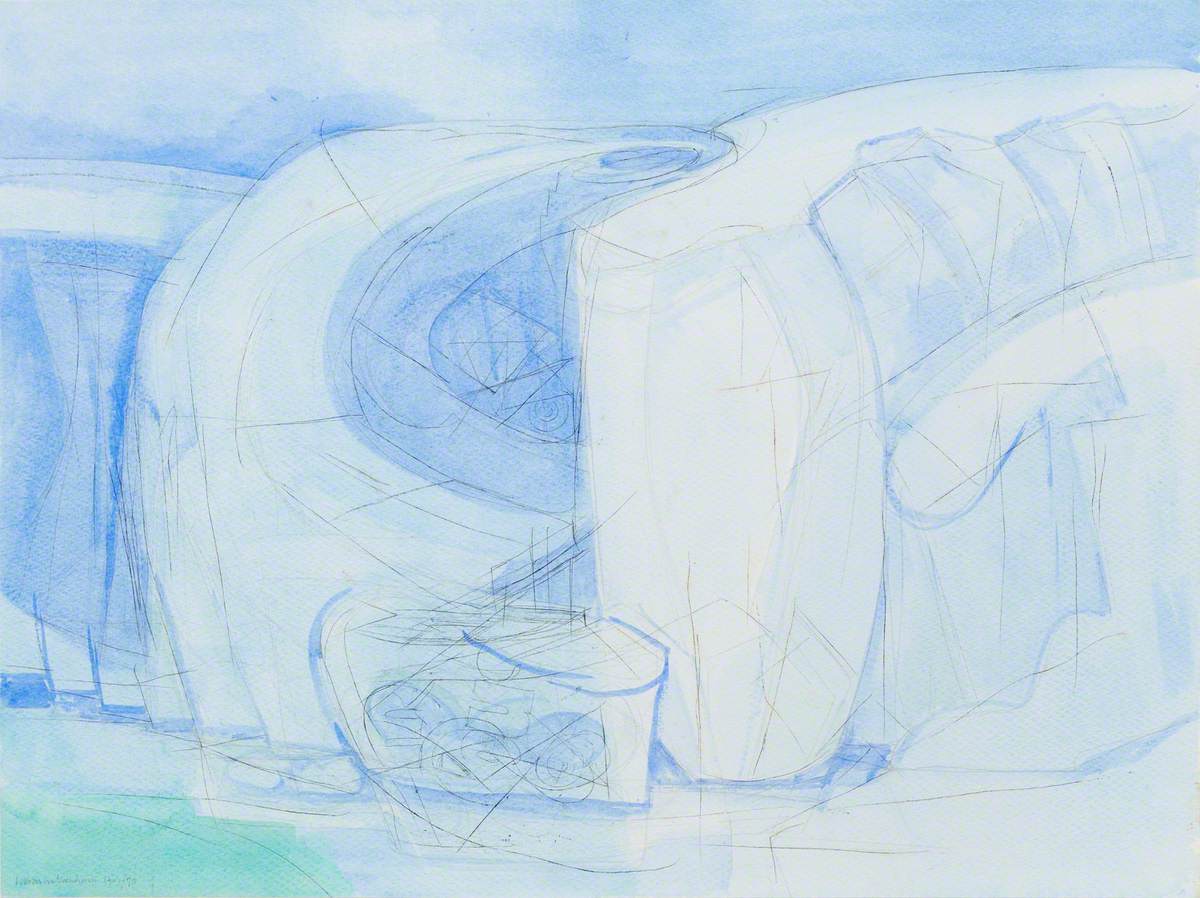 Blue Snout, Glacier Study | Art UK