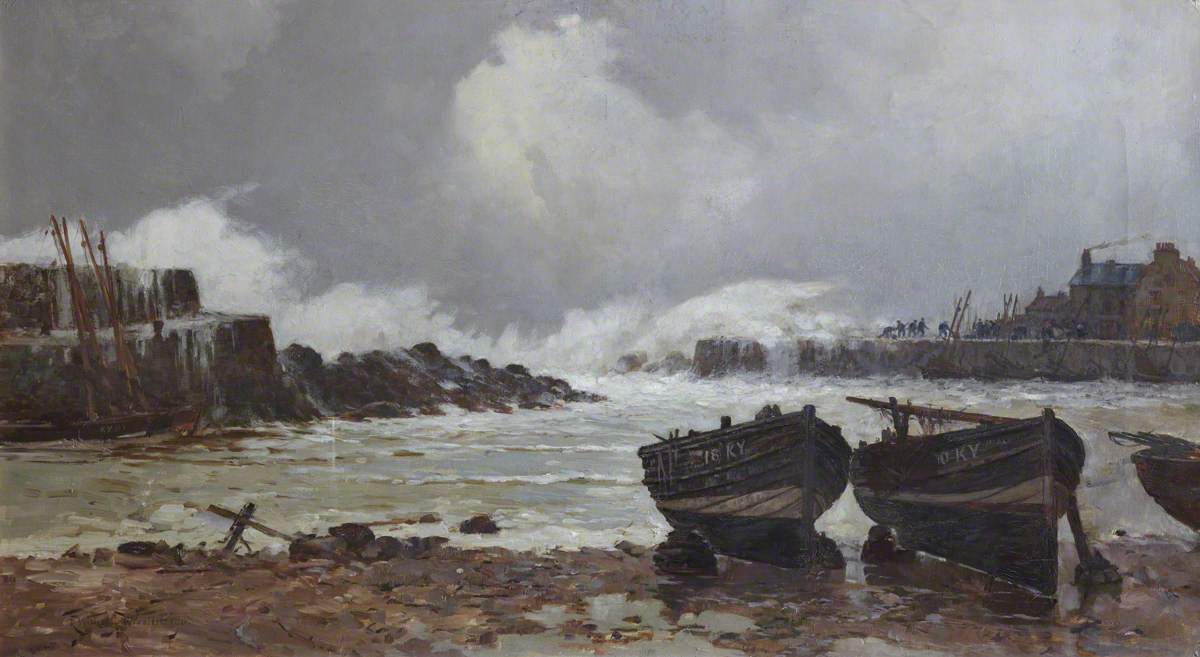 Cellardyke Harbour | Art UK