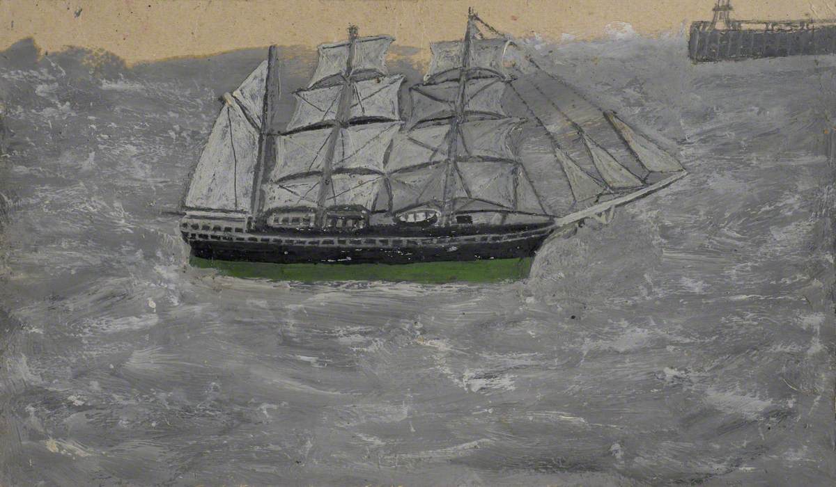 Grey Three-Master | Art UK