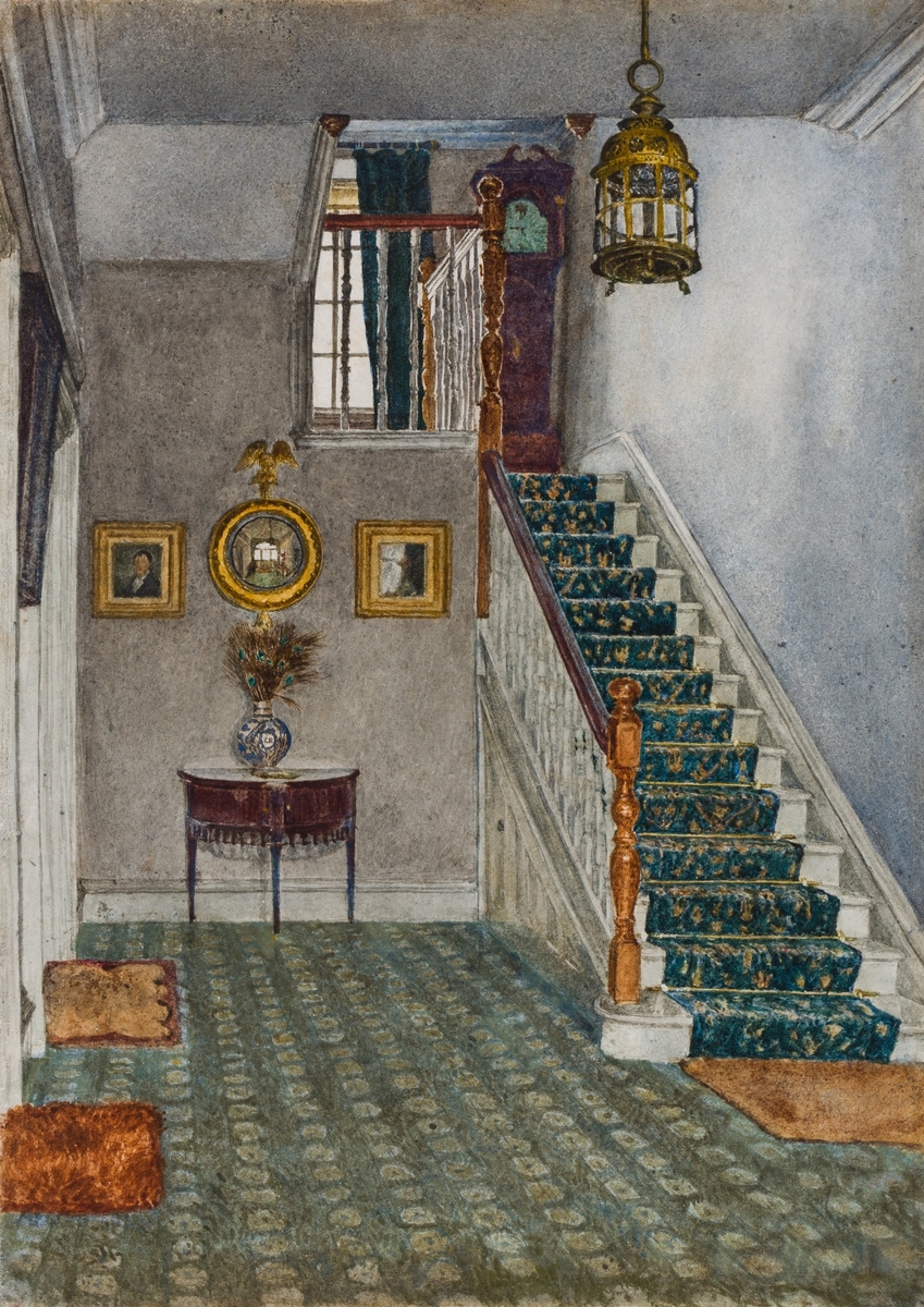 Staircase at Churchfield | Art UK