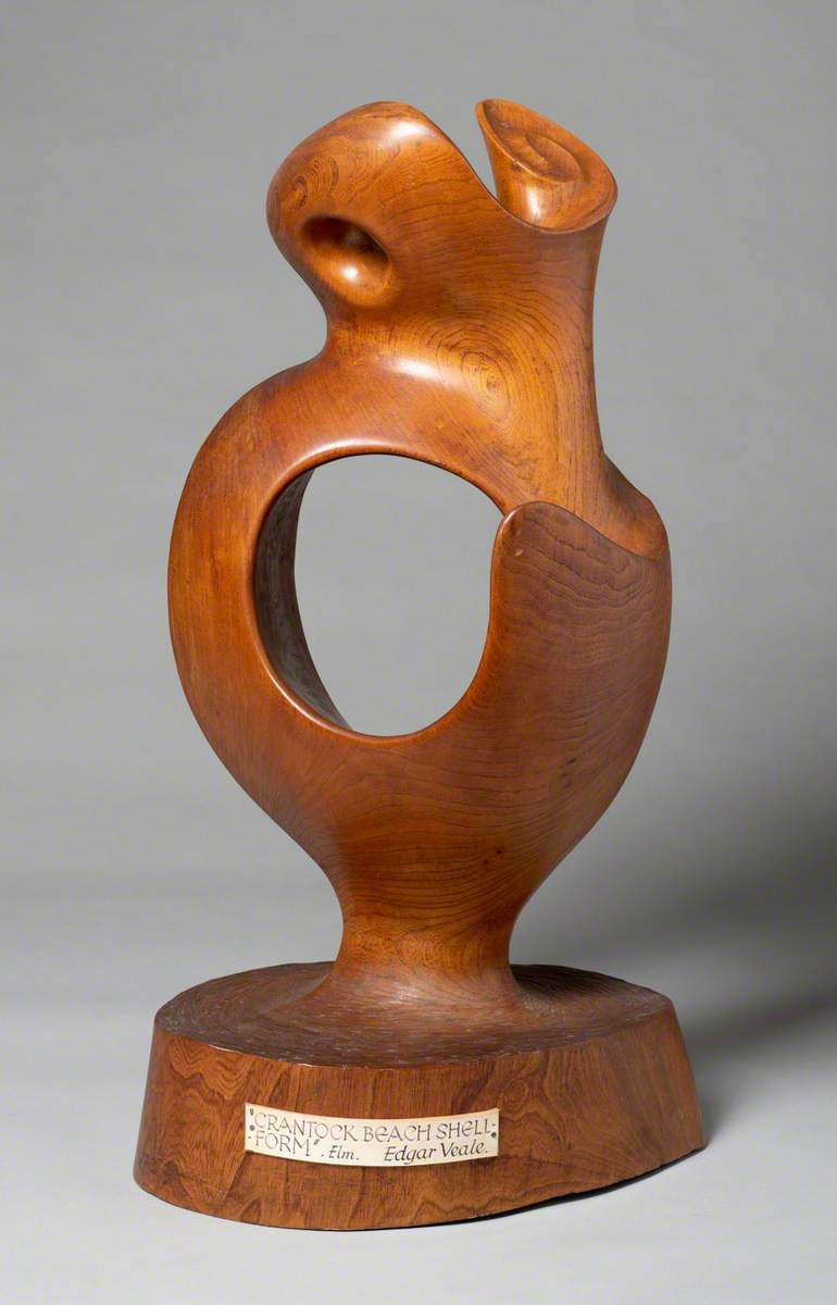 Crantock Beach Shell Form | Art UK