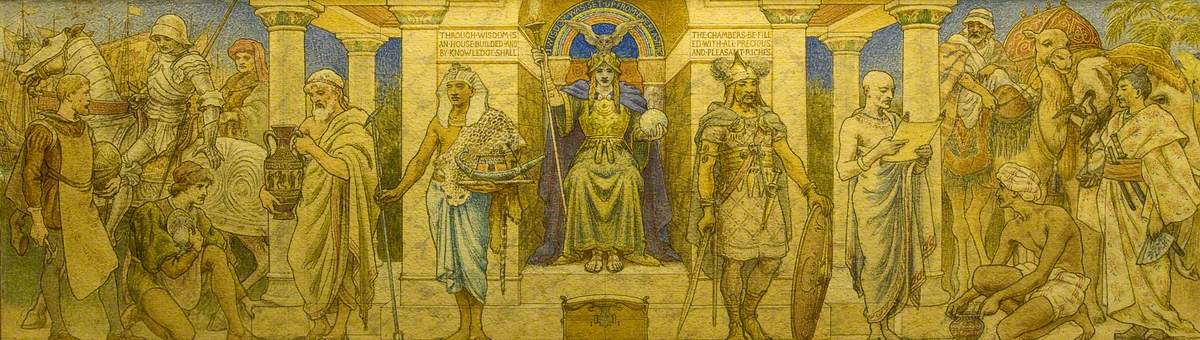 The Seat of Wisdom (or 'The Temple of Wisdom') | Art UK