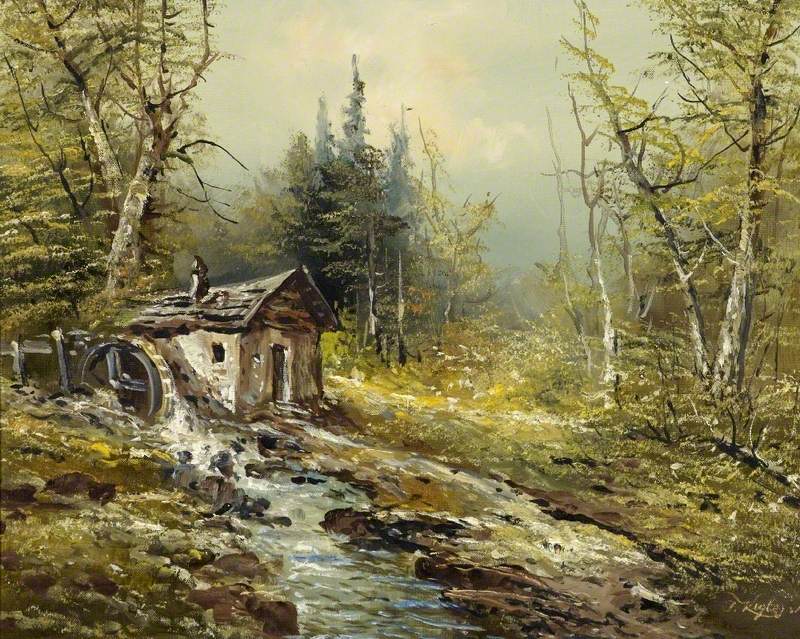 Waxted Landscape Mill Wheel | Art UK