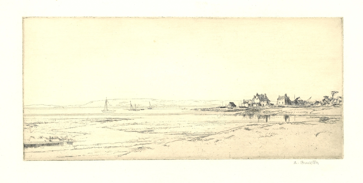 Bridge in the Marshes, Mudeford | Art UK