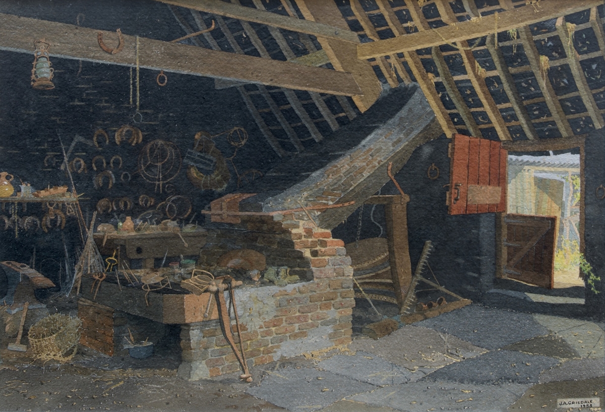 The Old Forge Corfe Castle | Art UK