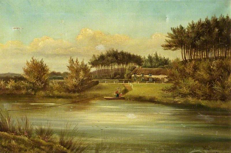 Blackwater Ferry on the Christchurch-Hurn Road, Dorset | Art UK