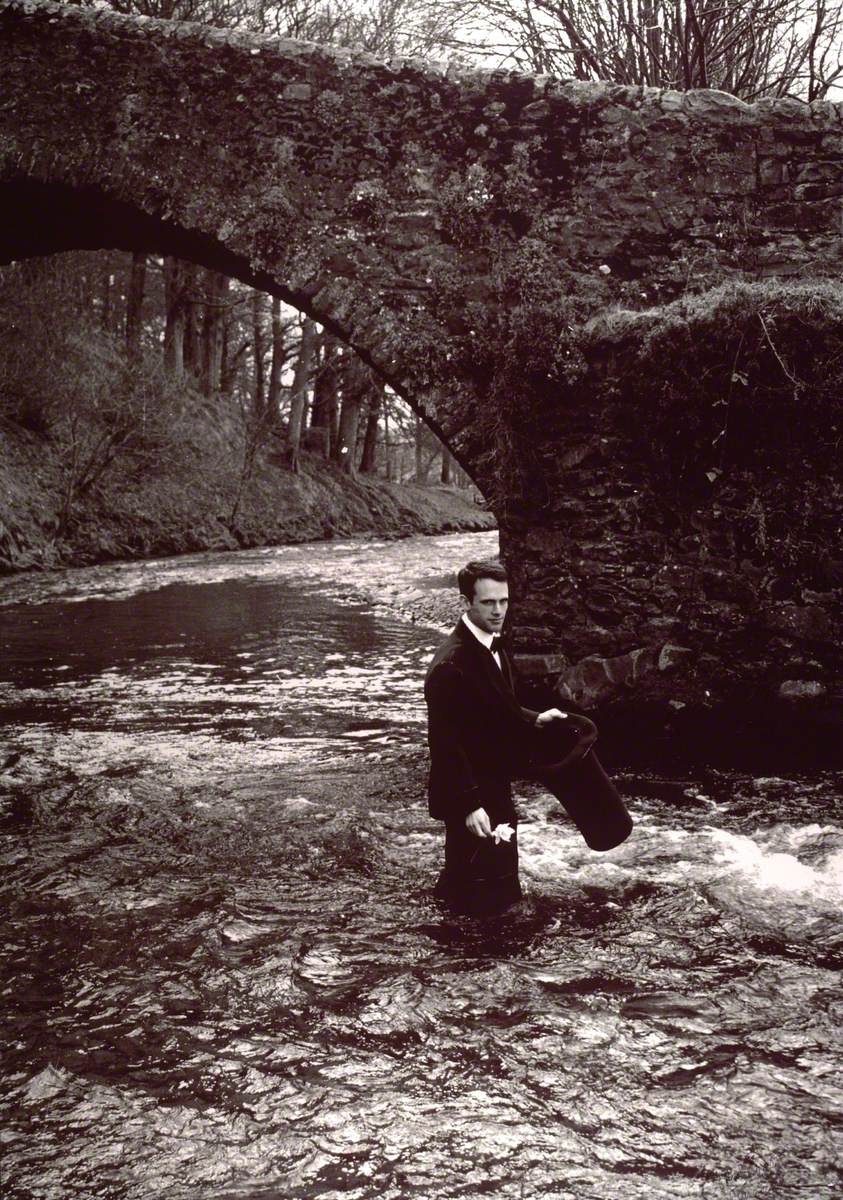 Neo-Prene Suit Performance – Jonathan Blyth in the River Leithen | Art UK