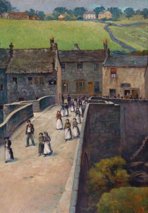 Barnard Castle Bridge, County Durham | Art UK