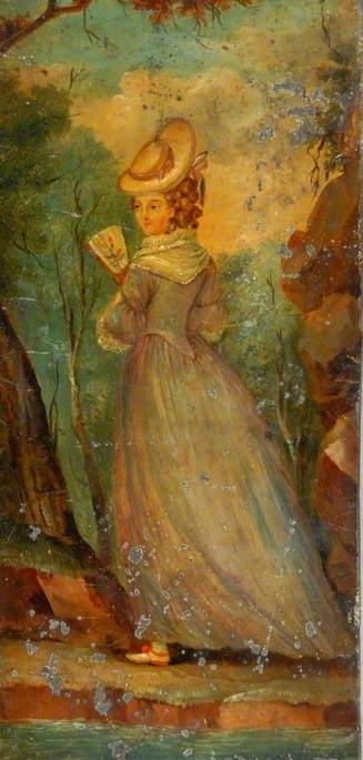Portrait of a Lady with a Fan | Art UK