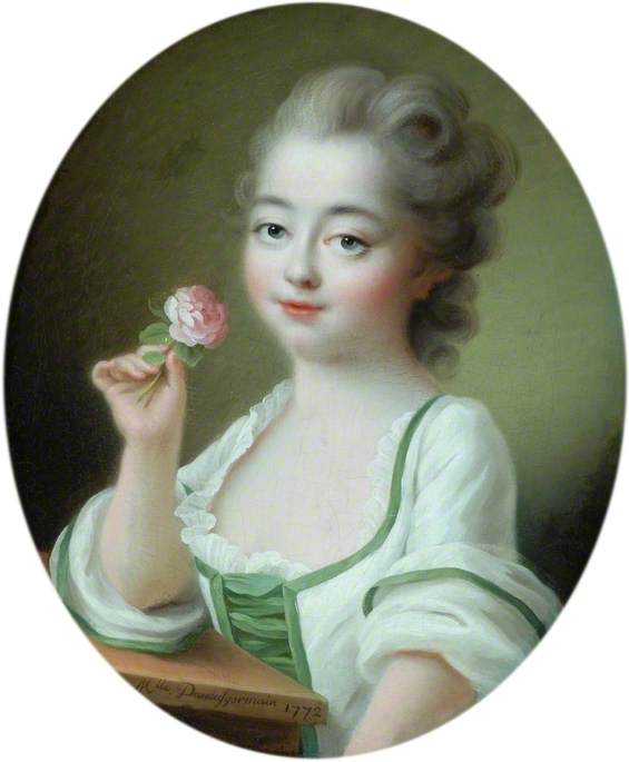 Portrait of a Girl with a Rose | Art UK