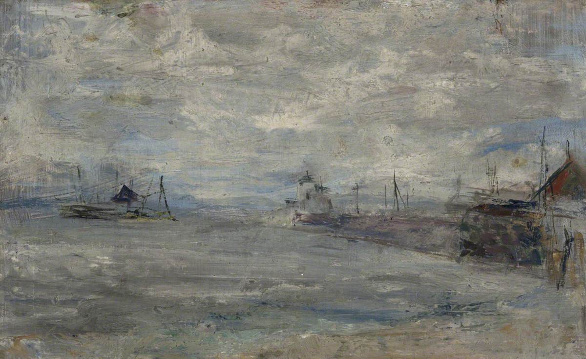 Harbour Scene | Art UK