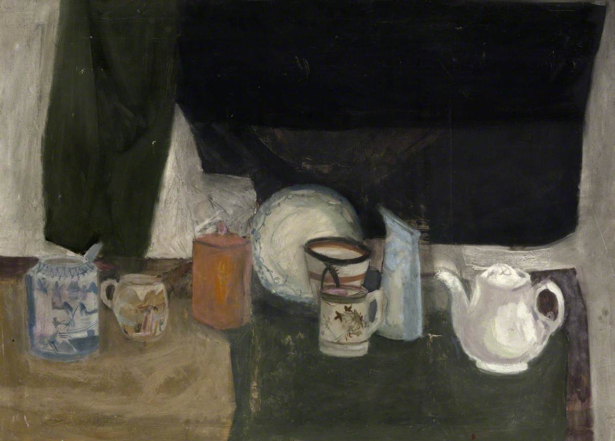 Still Life with White Teapot | Art UK