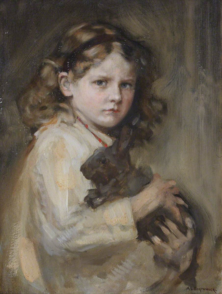Grizel and Her Pet | Art UK