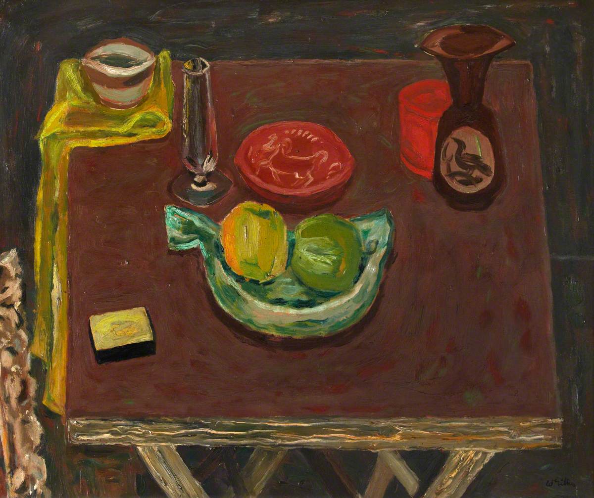 Still Life Objects on a Card Table | Art UK