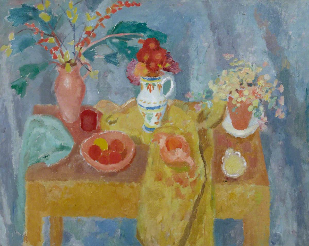 Still Life with Blue Background | Art UK